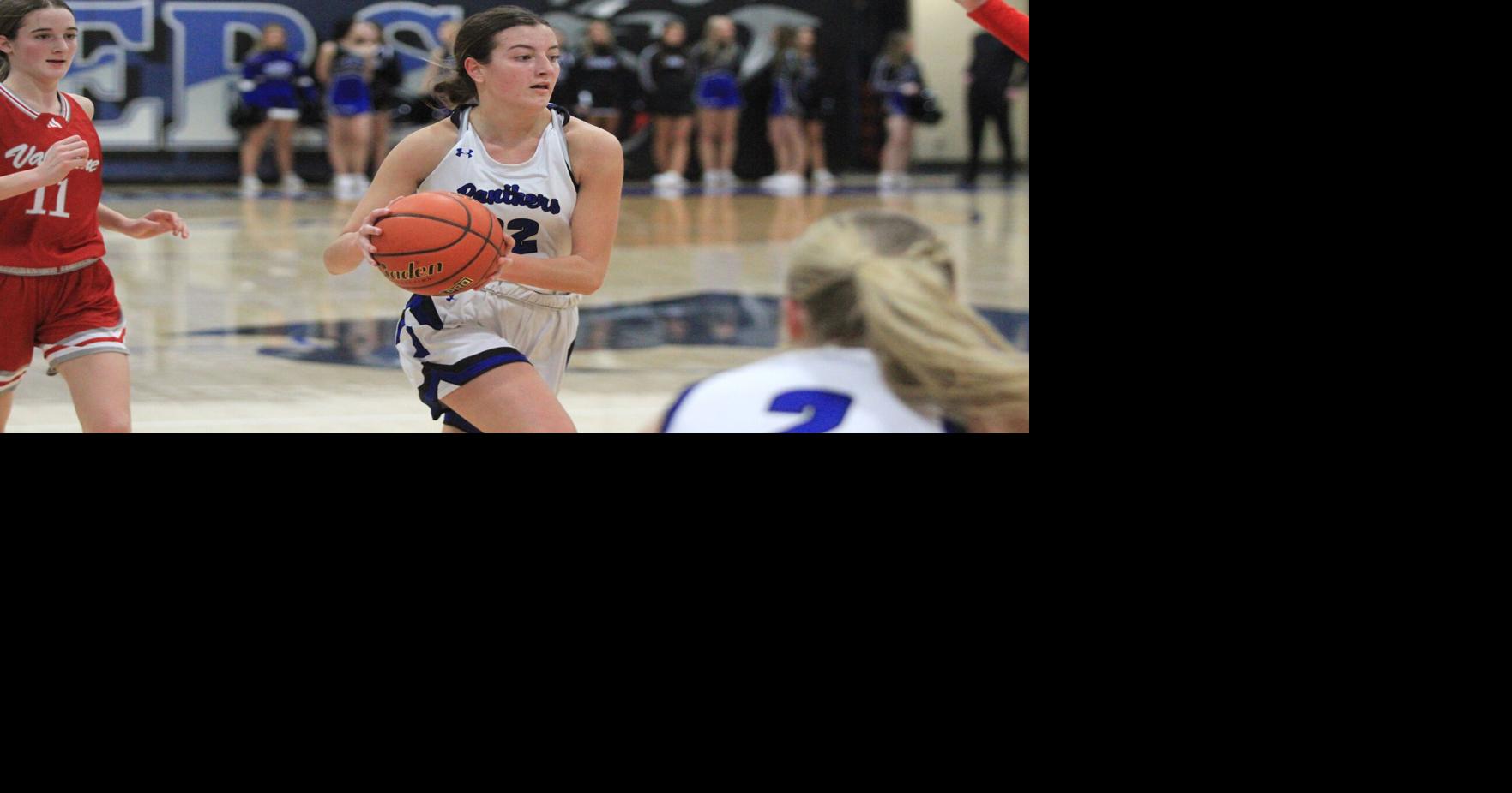 Hershey girls down Valentine behind Aubry Hall's 22 points