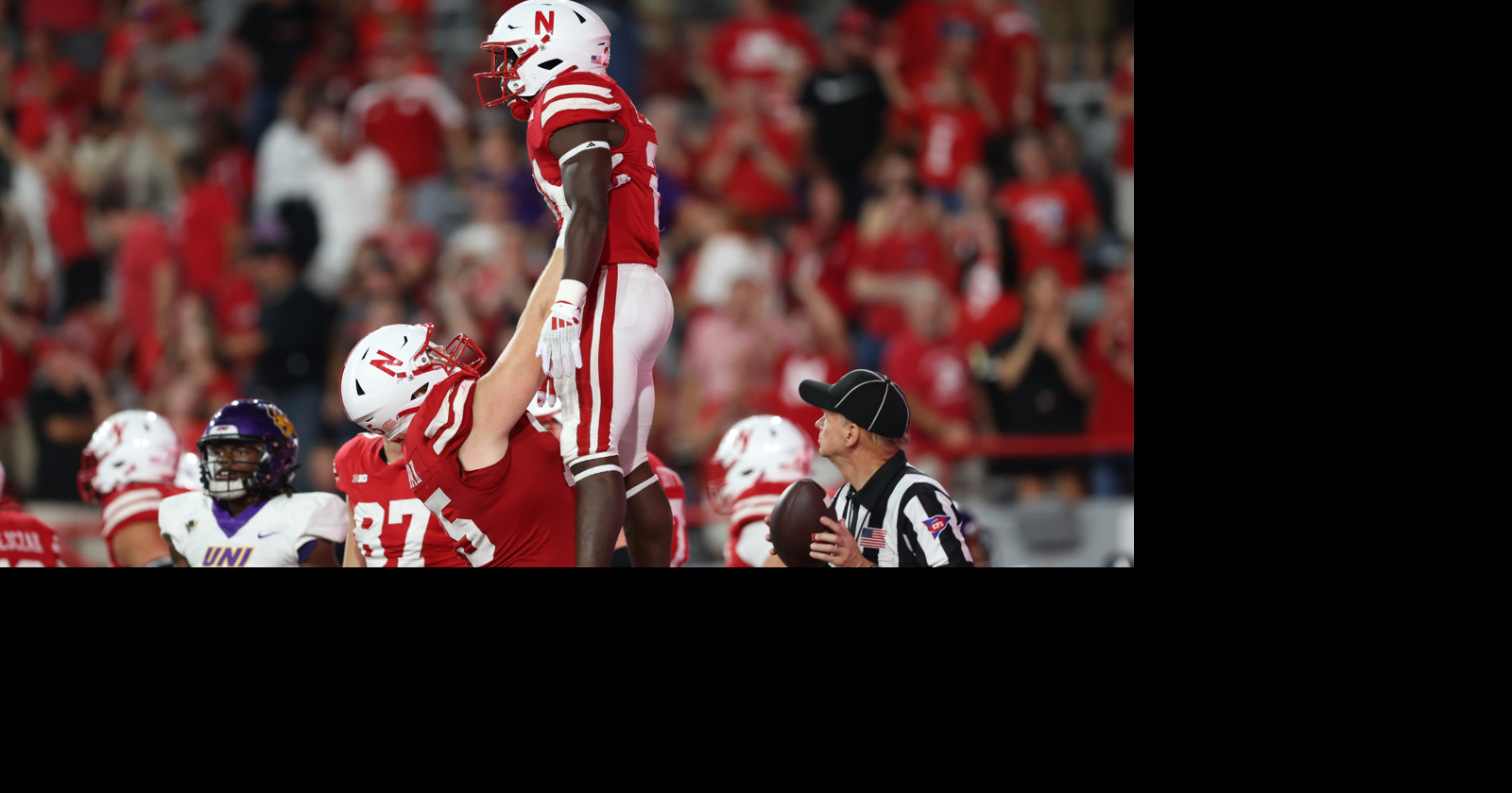 Nebraska's Emmett Johnson makes the most of his time on field against ...