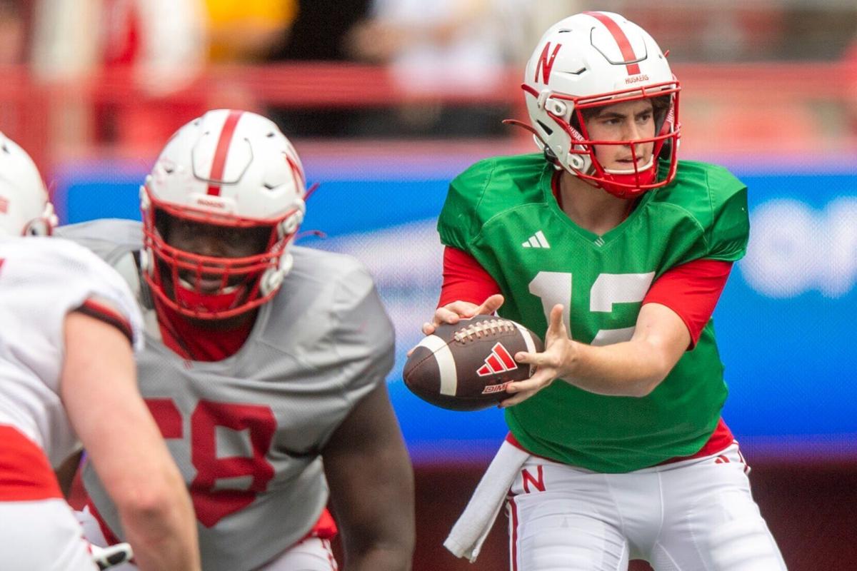 Nebraska quarterback Daniel Kaelin talks growth and goals after first ...