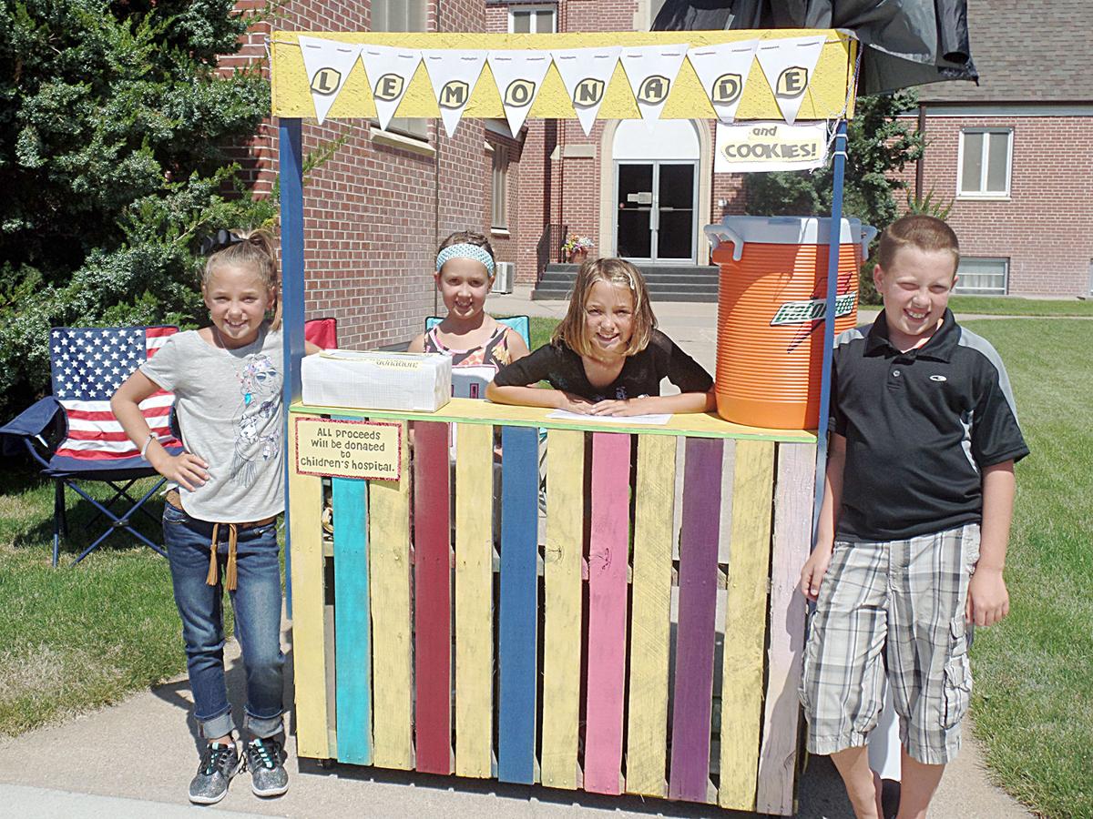 Lemonade stand raises money for hospital