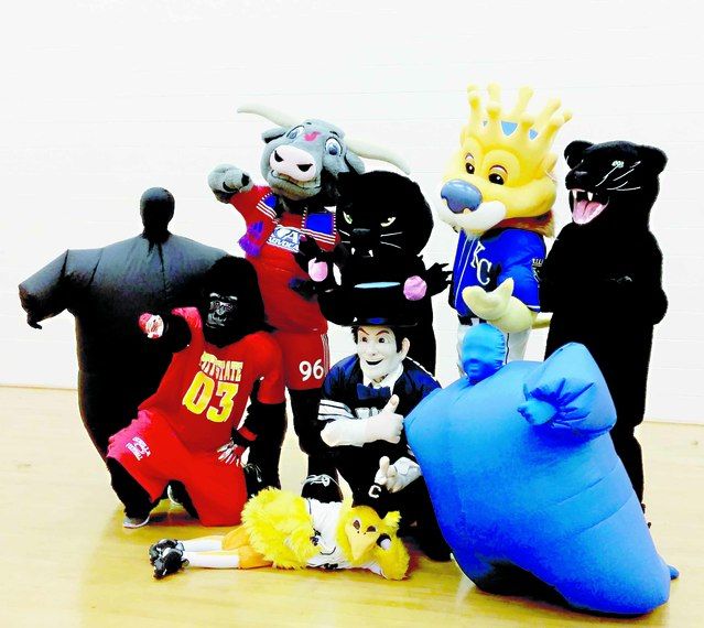 Hershey mascots go to boot camp