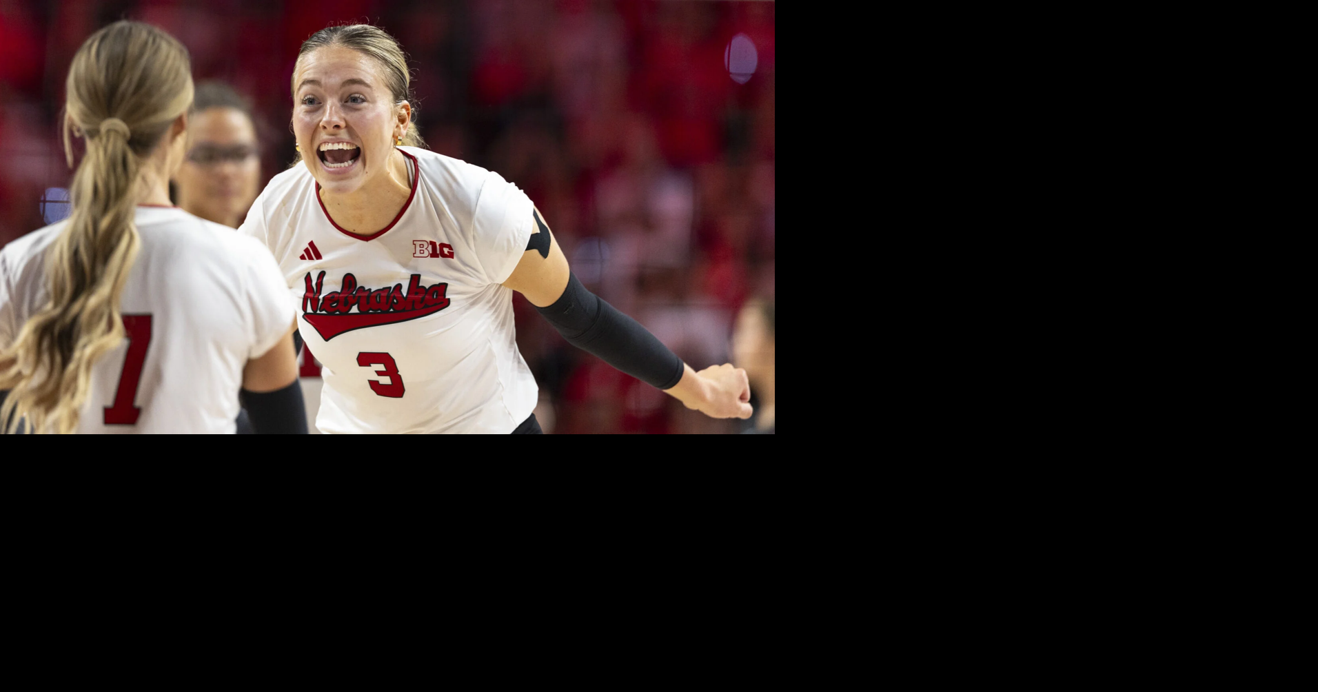 nebraska volleyball coloring pages