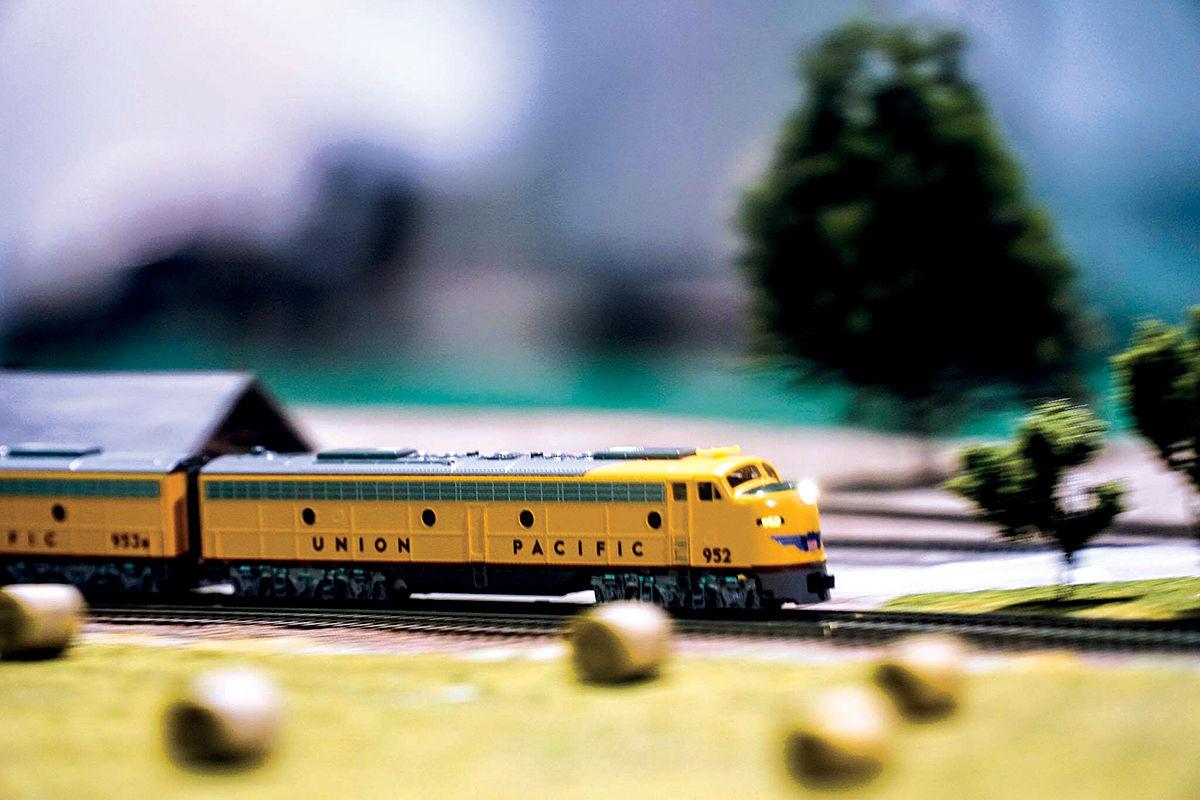 Tiny trains, towns a hit at show