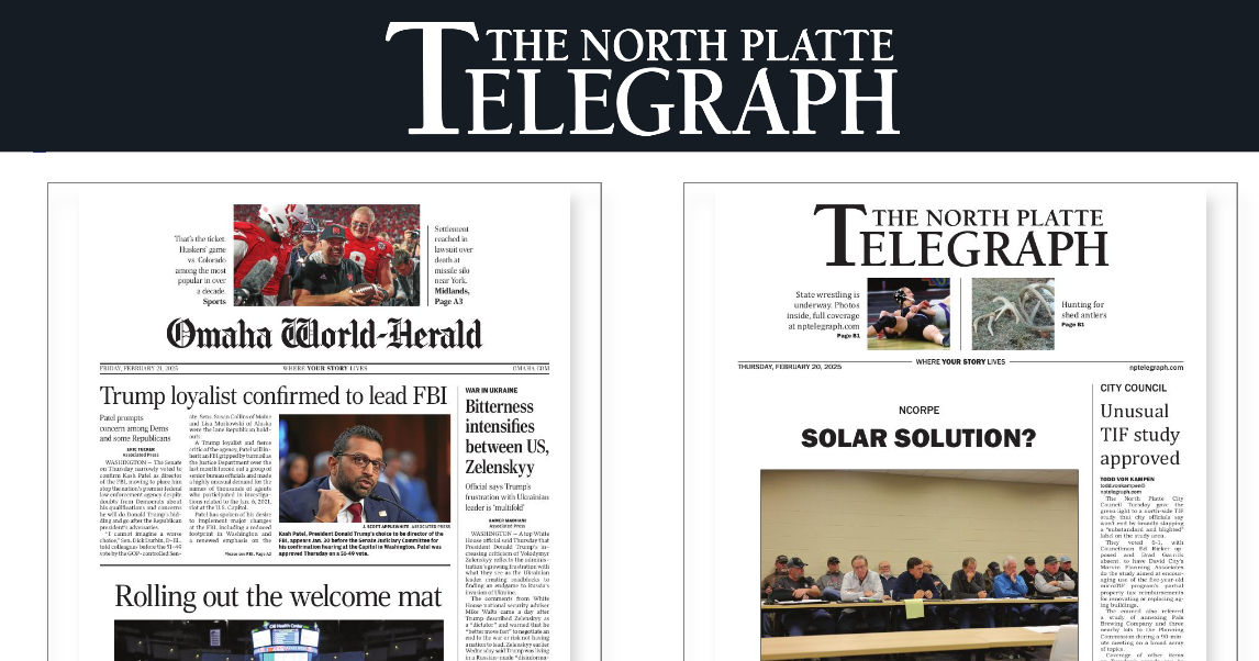 More news for you at nptelegraph.com/eedition