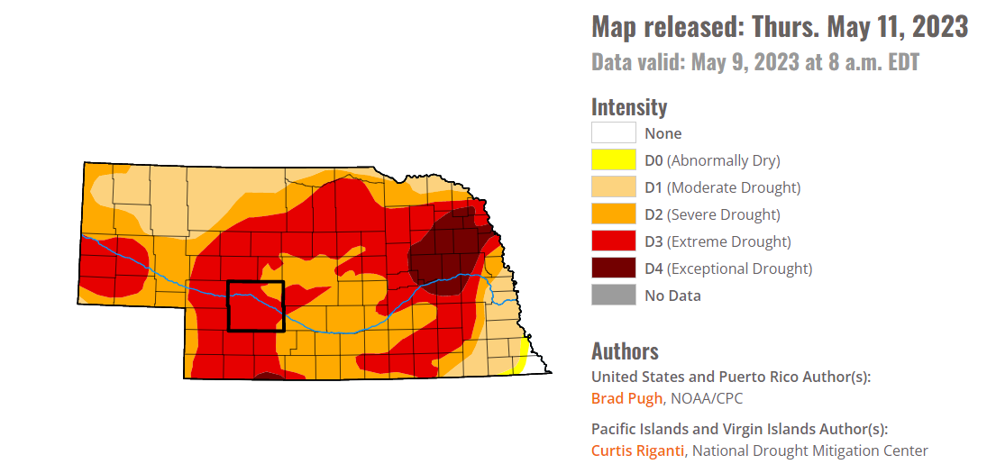 Flood watch issued but drought continues