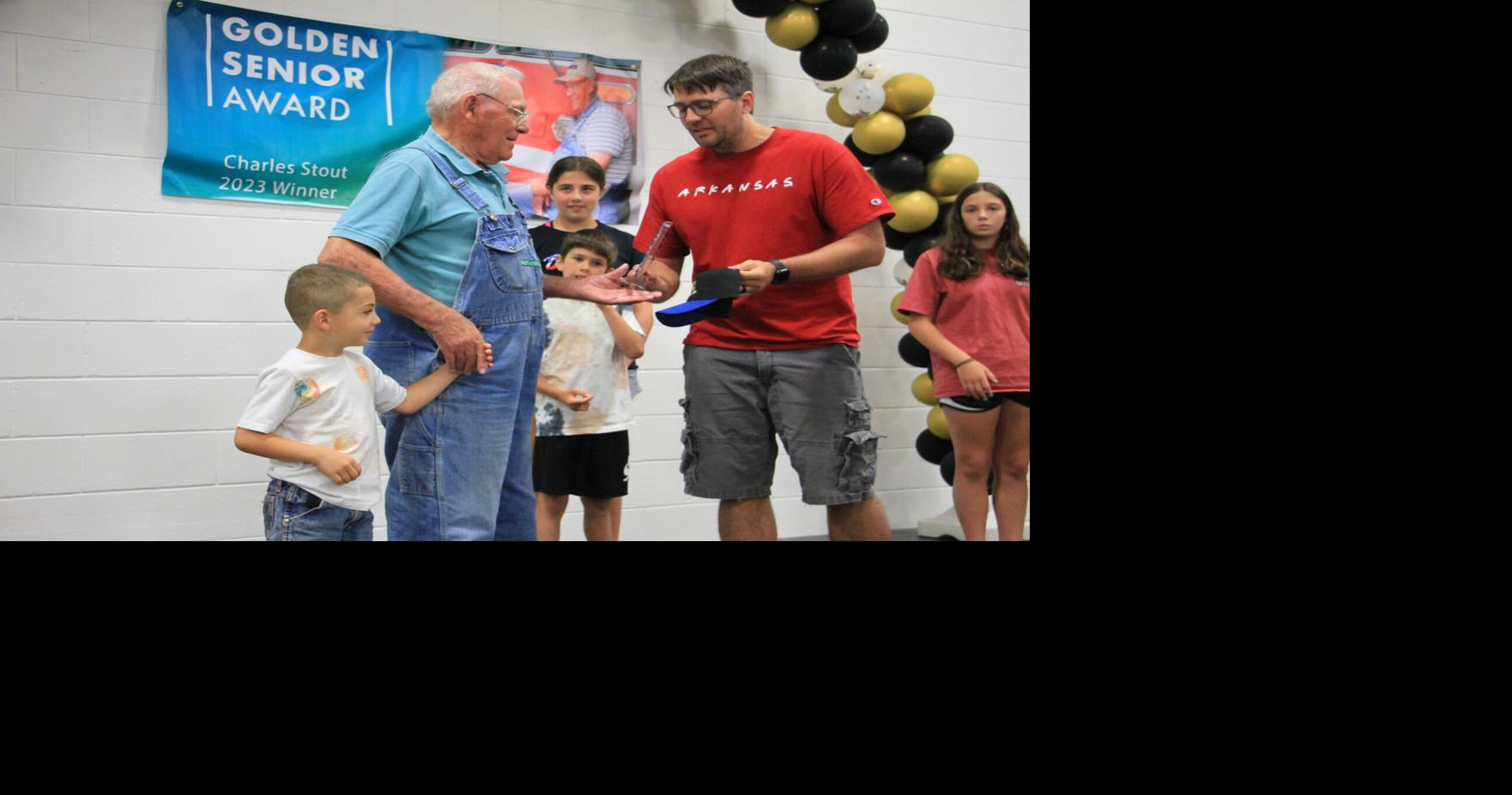 Charles Stout honored with 2023 Golden Senior Award