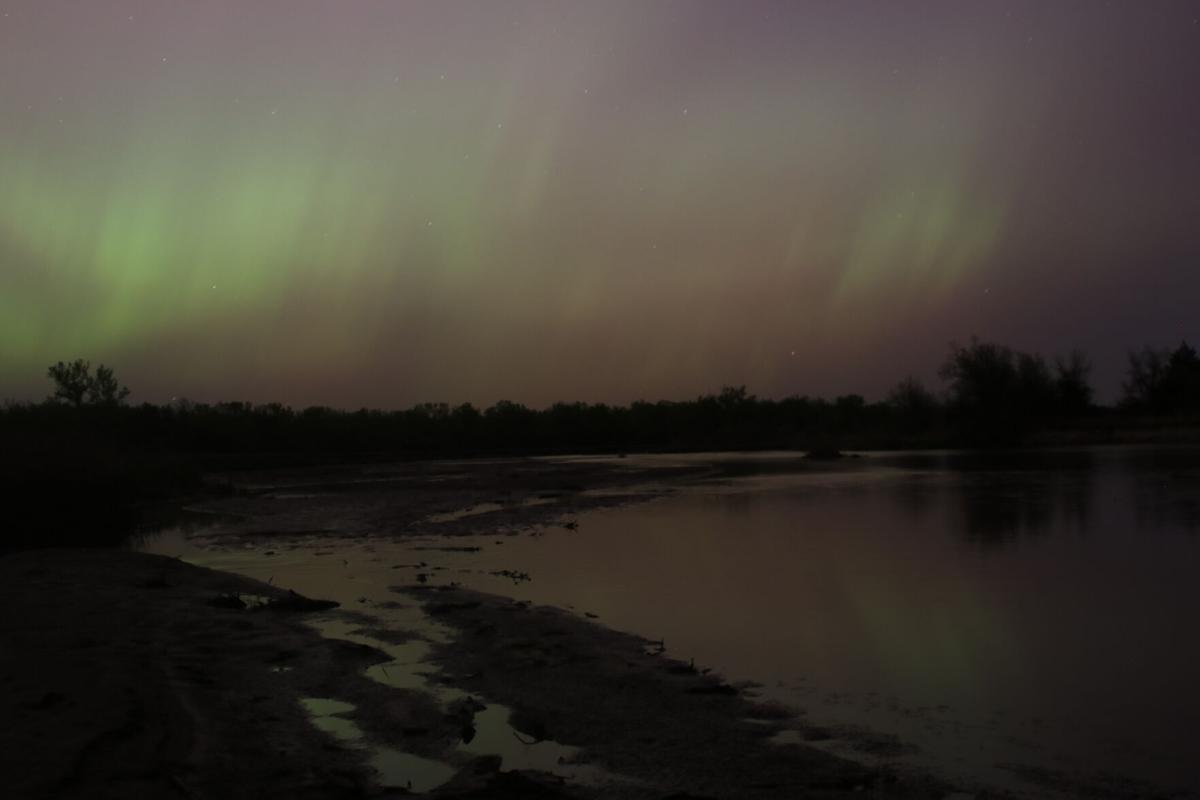 The 'northern lights' light up central Nebraska, but solar flare ...