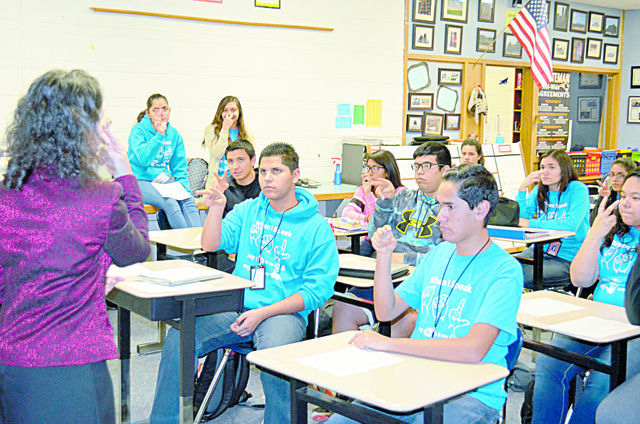 Students embrace sign language club