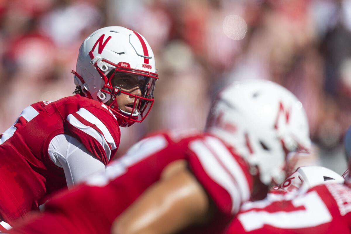Nebraska's Satterfield, Raiola talk in-helmet communication