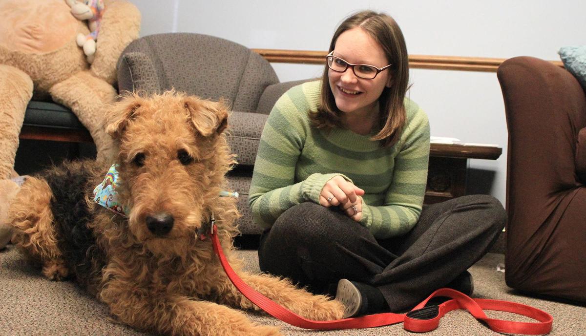 Therapy dog joins counseling office