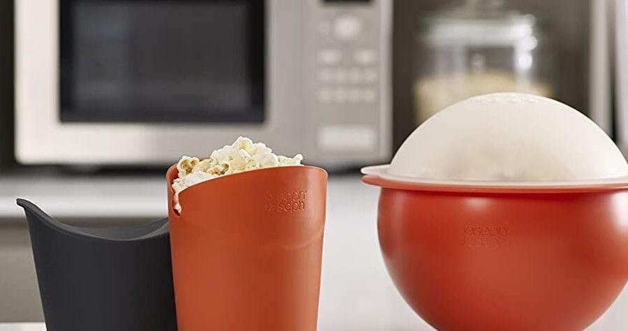 7. Joseph Joseph Microwave Popcorn Popper