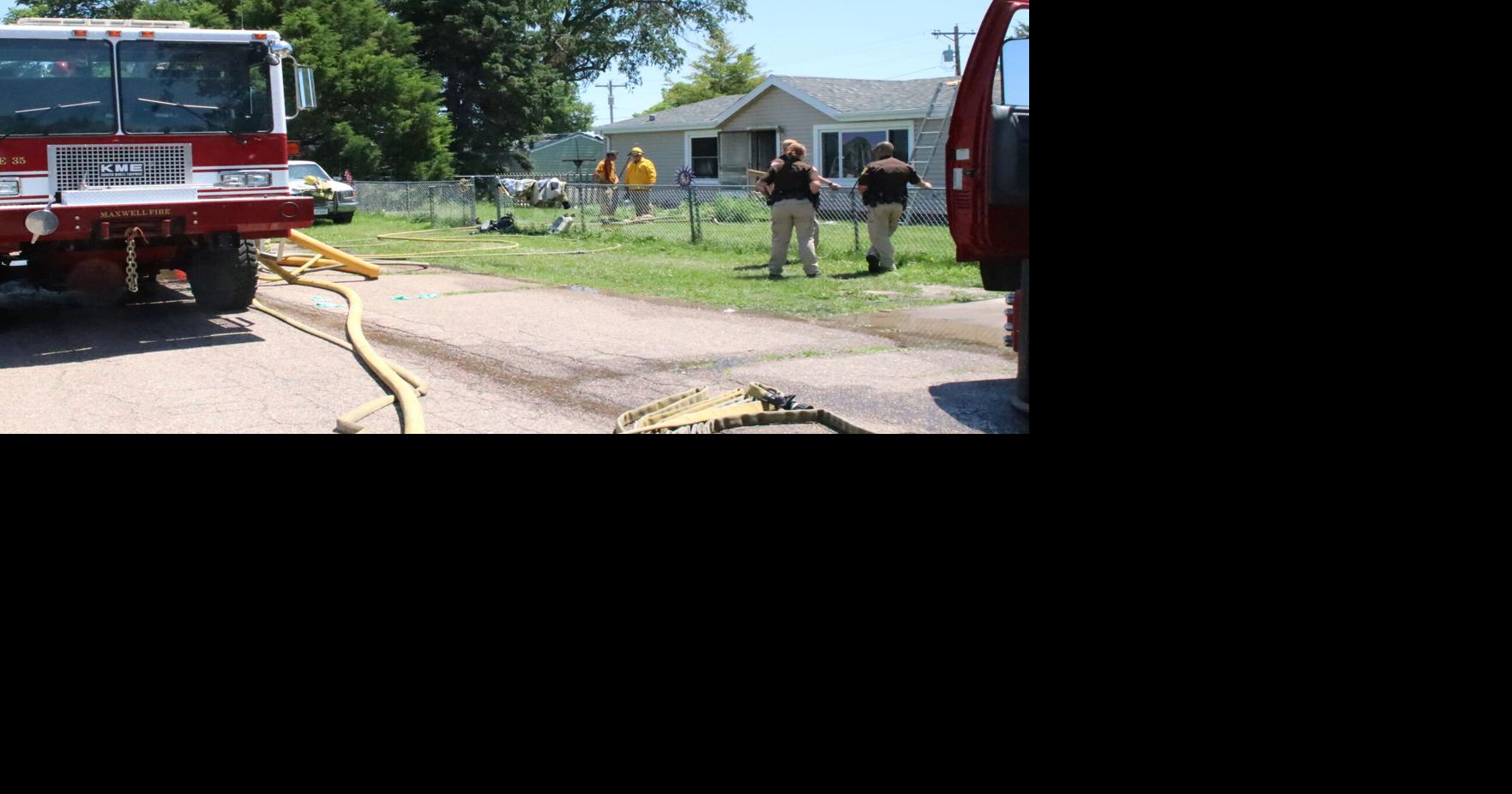 Maxwell Fire responds to house fire in city limits