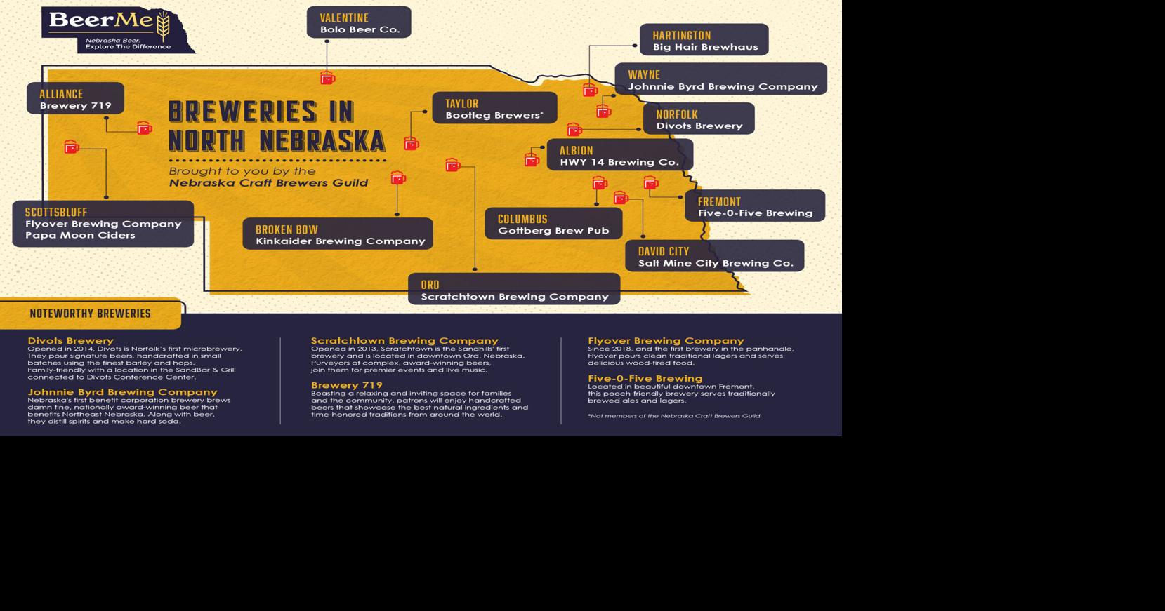 Visit these off-the-beaten-path northern Nebraska breweries