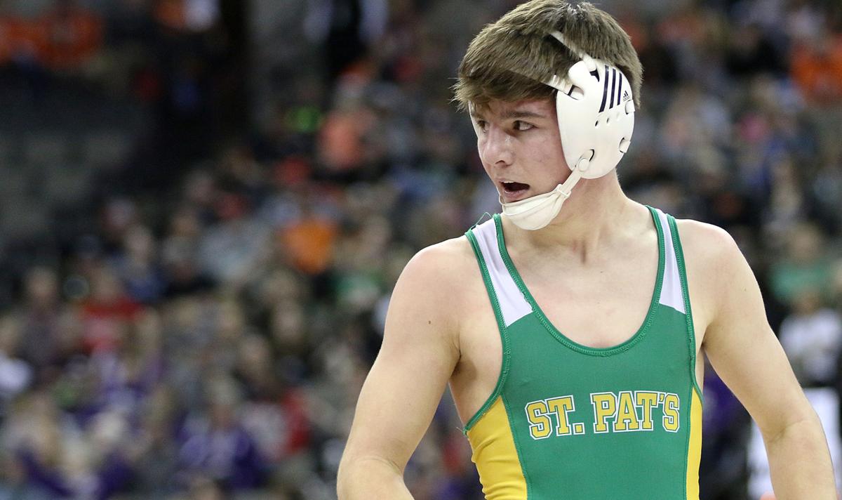 Three Irish wrestlers, Ruffin reach semifinals at state wrestling