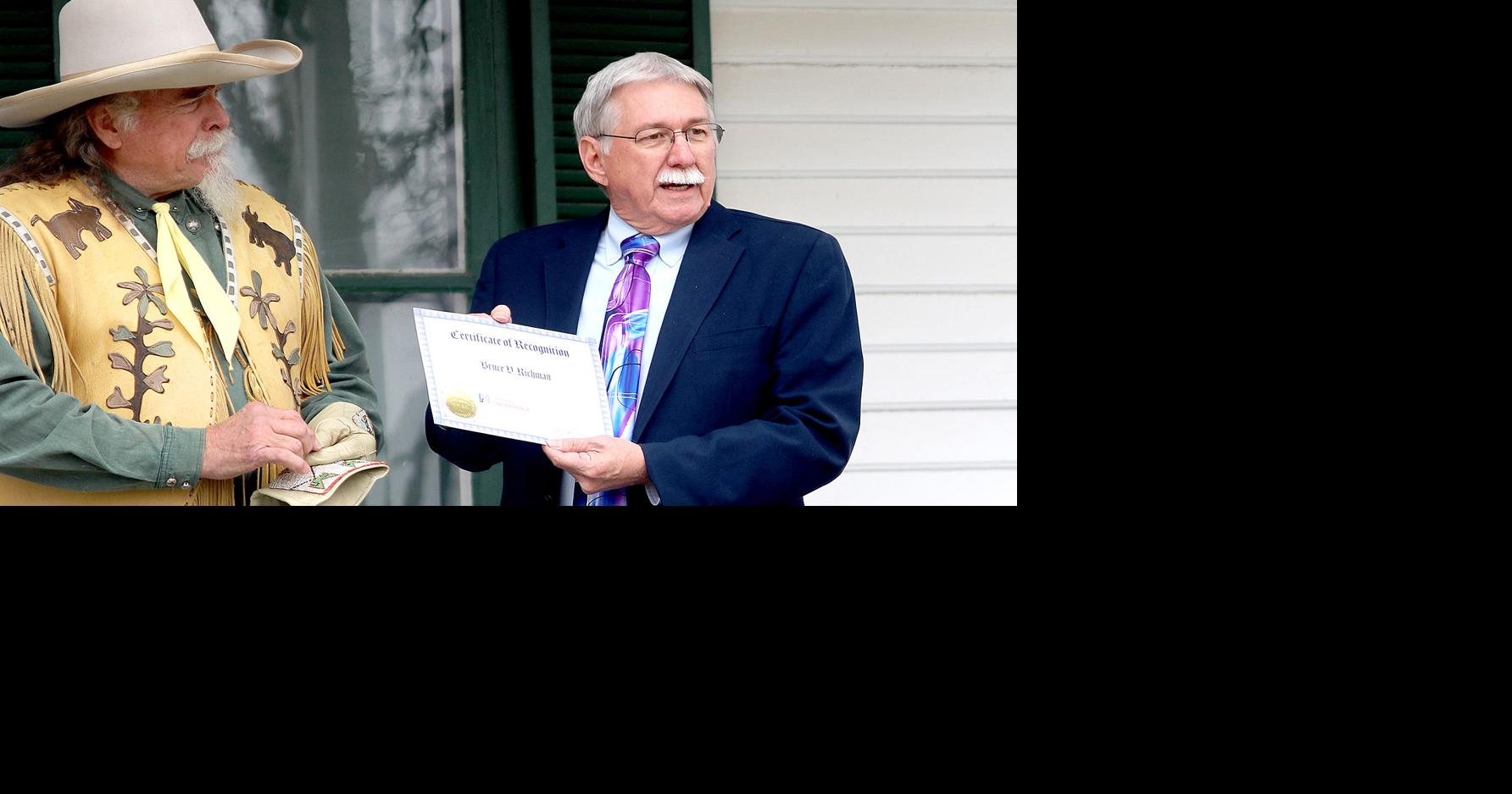 ‘Buffalo Bill’ Bruce Richman is dubbed a Heritage Hero