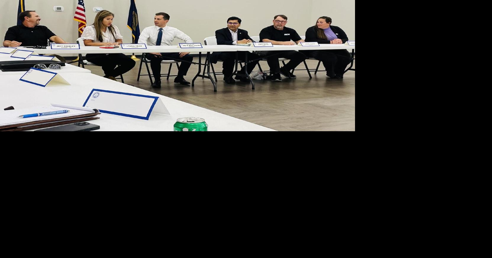 FRA chief, Buttigieg talk Bailey Yard fire while in Nebraska