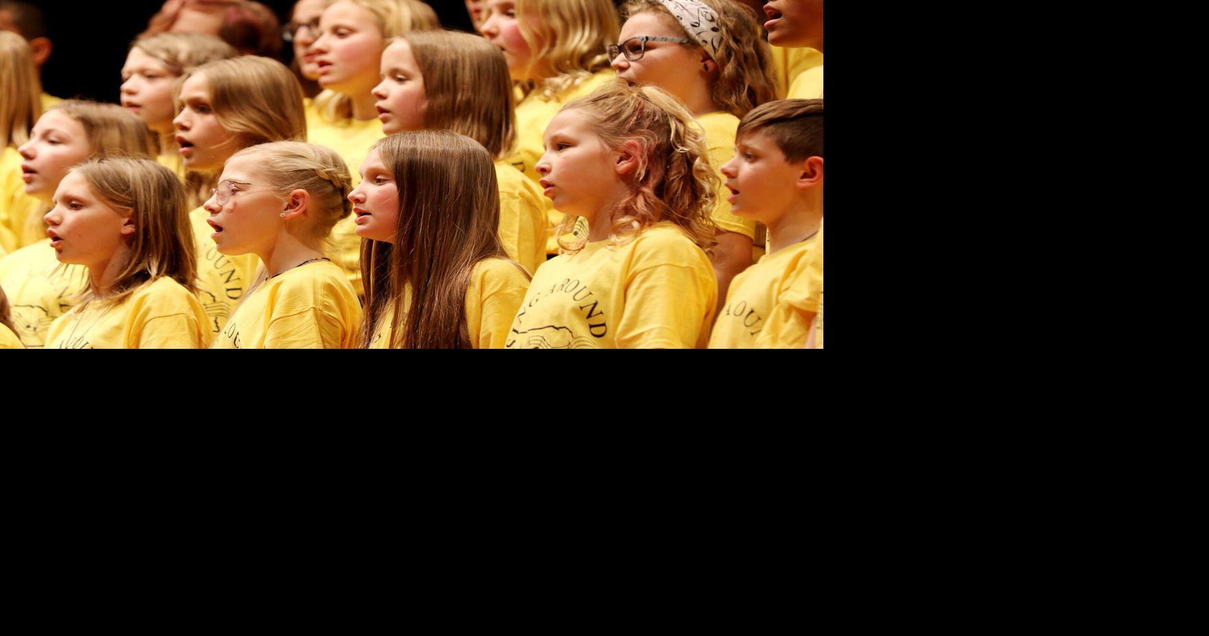 A chance to sing: Elementary, middle school students perform at Sing ...