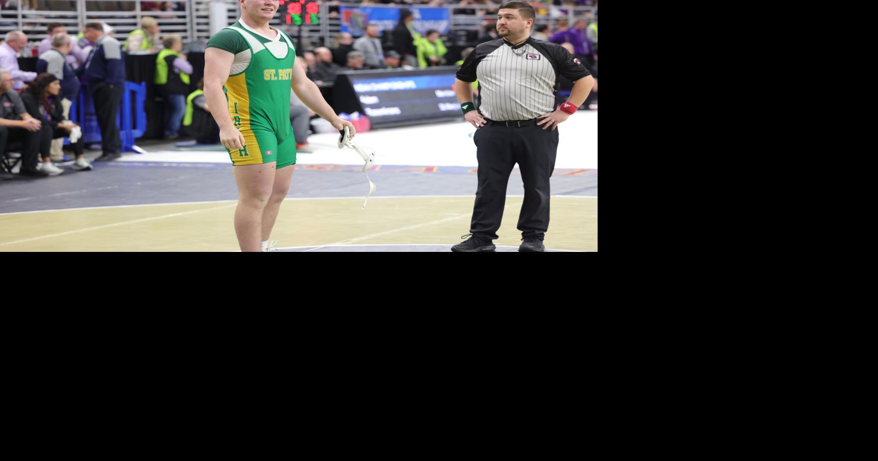 Logan Dodson earns his medal, sends his coach out with a win