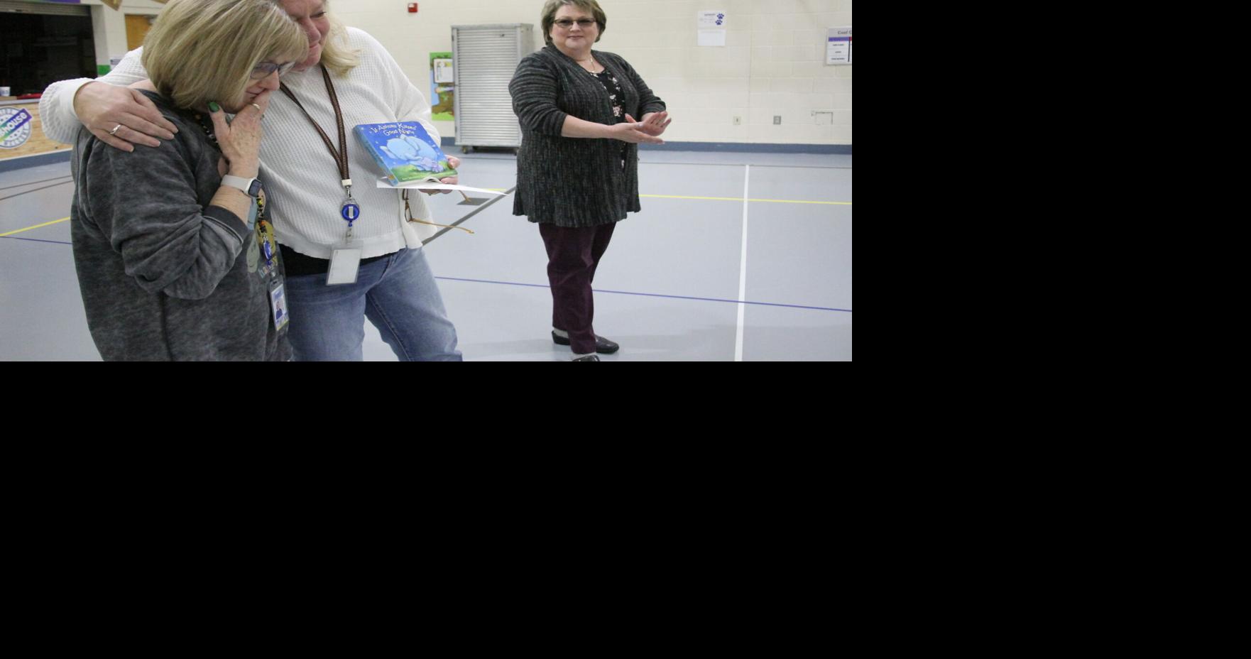 Lake School principal honored for years of service