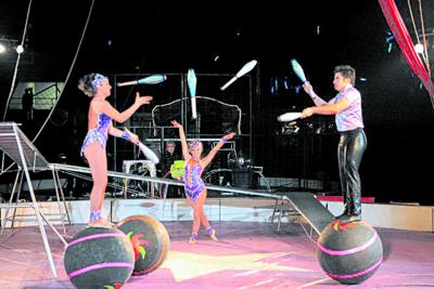 Circus returns - with many new, exciting acts
