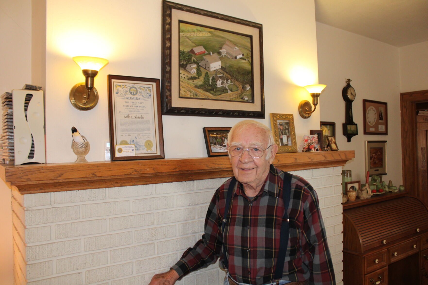 Canteen customer Milo Shavlik reaches 100th birthday Tuesday