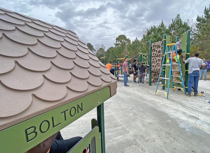 ‘It means the world’ – volunteers, trust funding make Bolton playground ...