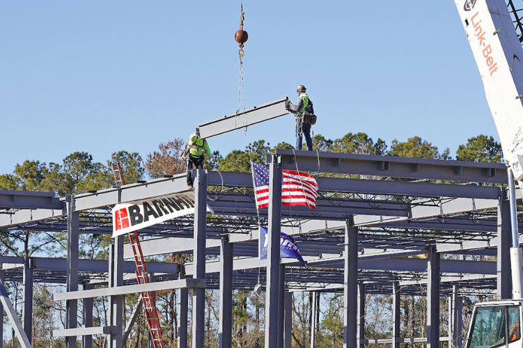 SCC raises final beam for new automotive technology building | News ...