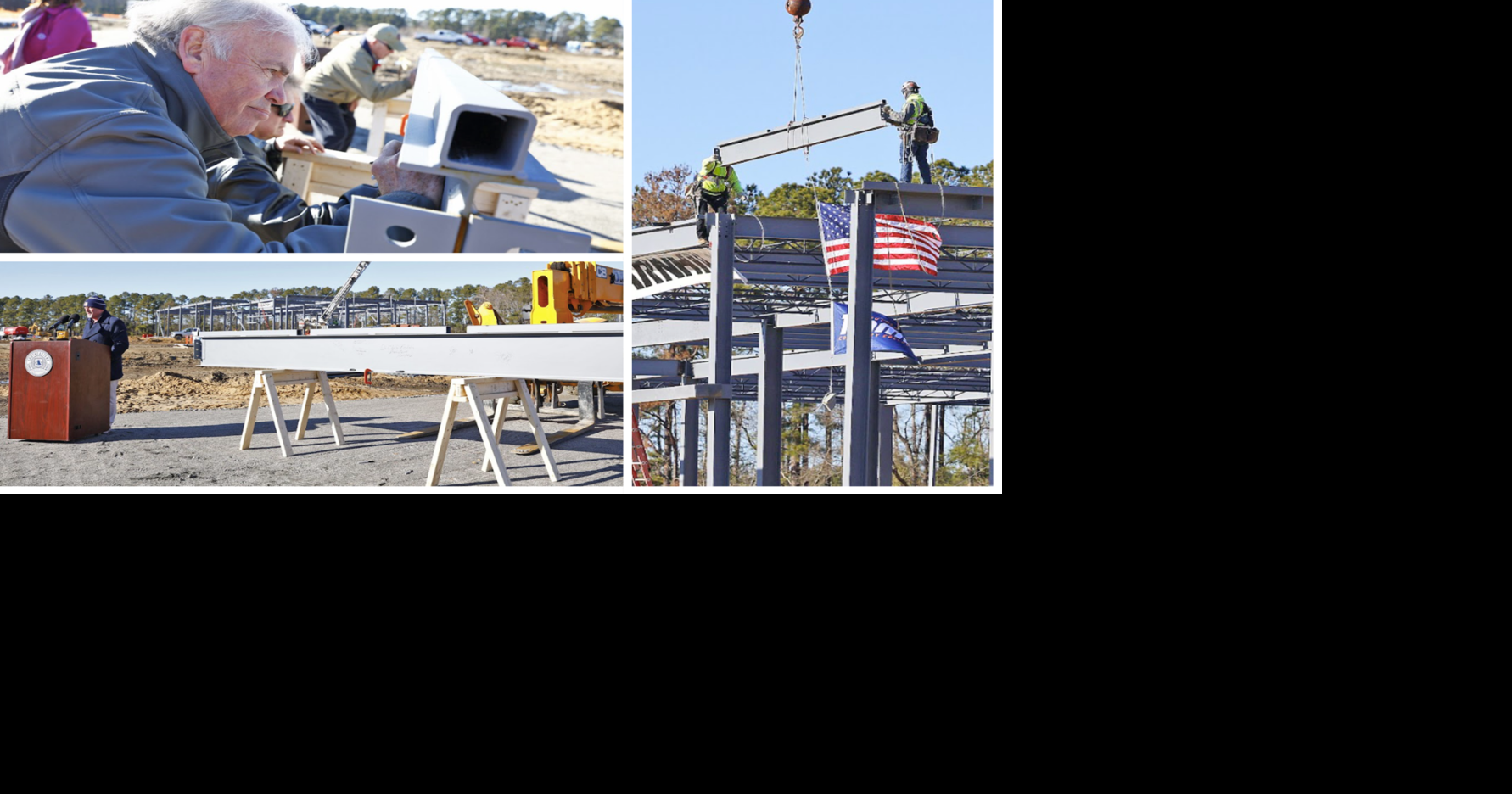 SCC raises final beam for new automotive technology building | News ...