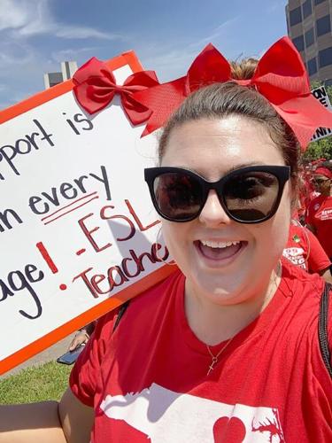 Local teachers attend NCAE rally | Education | nrcolumbus.com