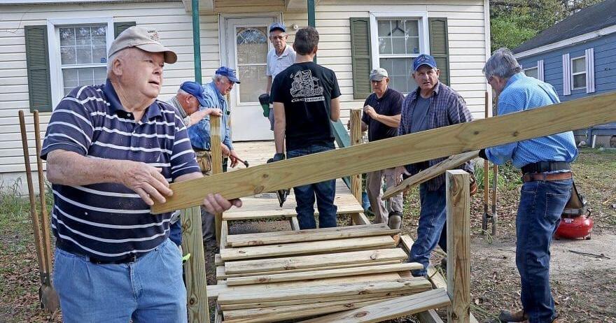 Volunteers build ramps and rails across Columbus County | Archives ...