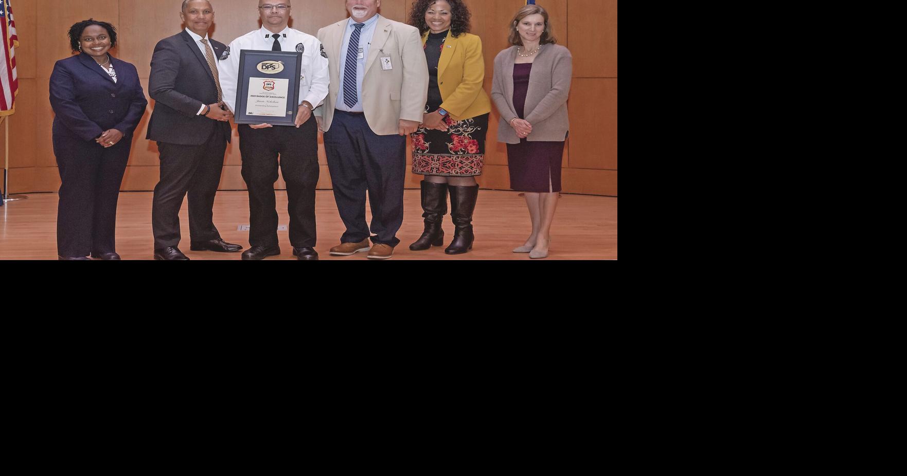 Nicholson receives Badge of Excellence | News | nrcolumbus.com