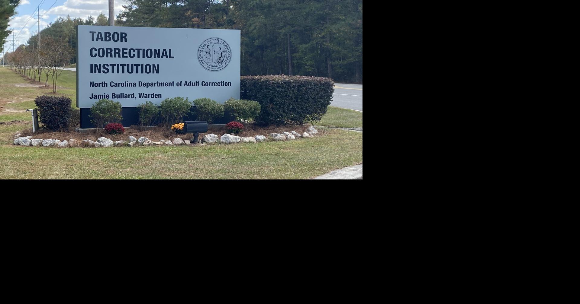 Tabor Correctional Institution TCI Jamie Bullard Warden sign ...