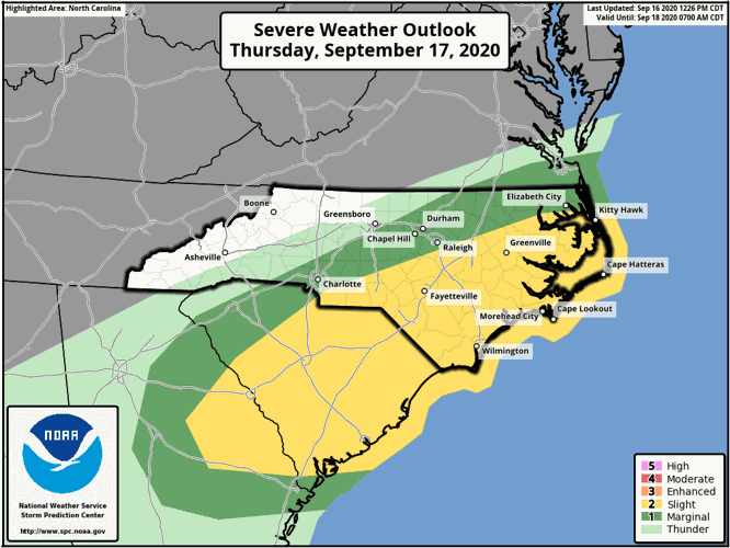 Tropical Storm Sally remnants to affect Columbus Thursday, Friday ...