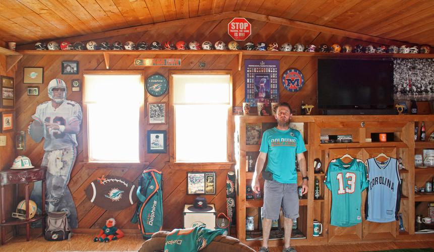 From 954: Fan caves put sports connection on full display | News ...