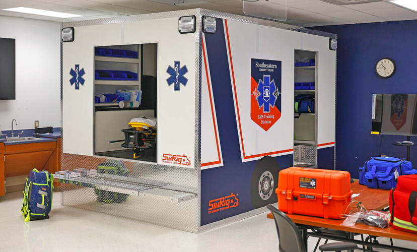 SCC adds ambulance simulator for ‘life-like’ EMS training | News ...
