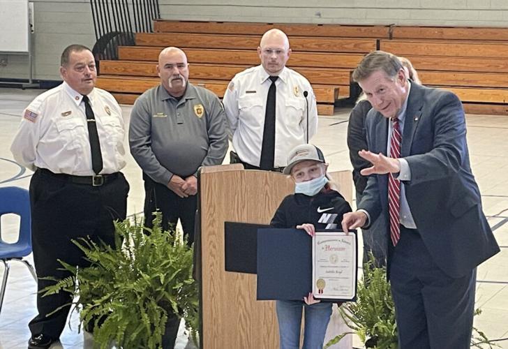 Nine-year-old gets state award for saving family from fire | News ...