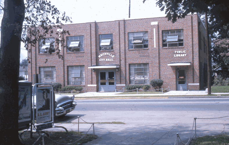 Whiteville City Hall in 1955 | Archives | nrcolumbus.com