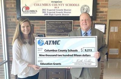ATMC awards grant to Columbus County Schools | Education | nrcolumbus.com