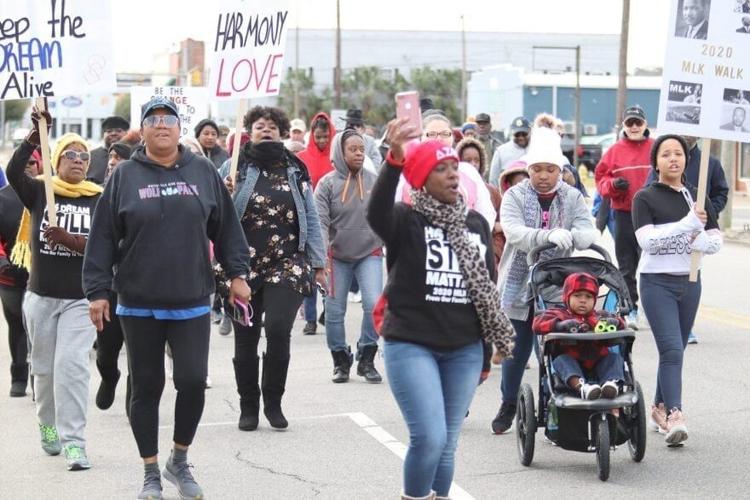 MLK Walk sends crowd through Whiteville Saturday morning | Archives ...