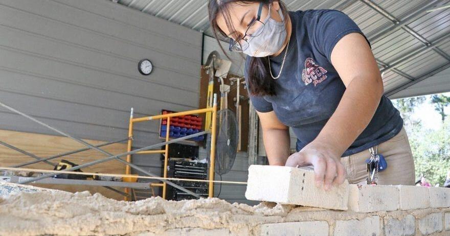 Early college masonry program receives surprise industry donation ...