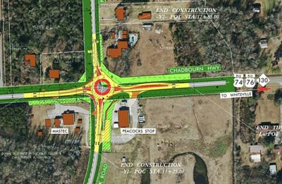 DOT invites public input on roundabout planned for Chadbourn Highway ...
