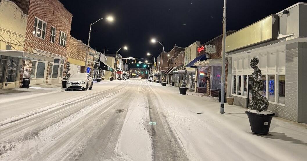 PHOTOS: Columbus County sees first snowfall of 2025 | News | nrcolumbus.com