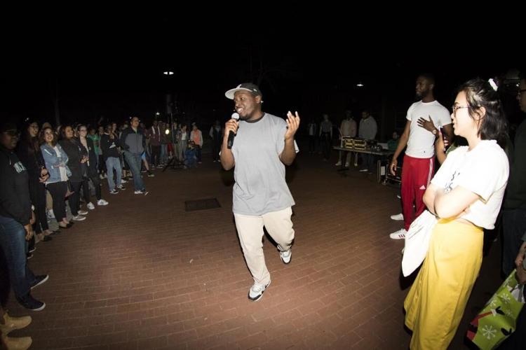 UPC brings rap to UNT with cypher in Library Mall | Arts & Life ...