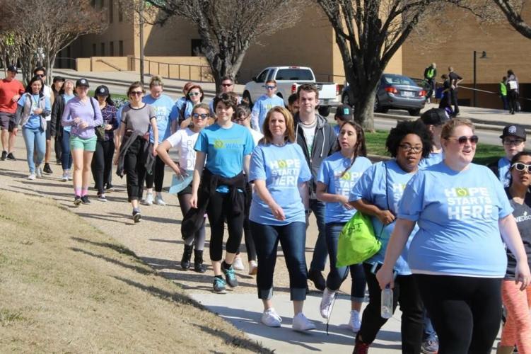 Students and community members unite to walk for eating disorder ...