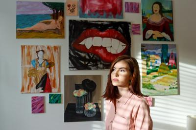 Local creator uses art to show eccentric side through custom resin business, fashion design ...