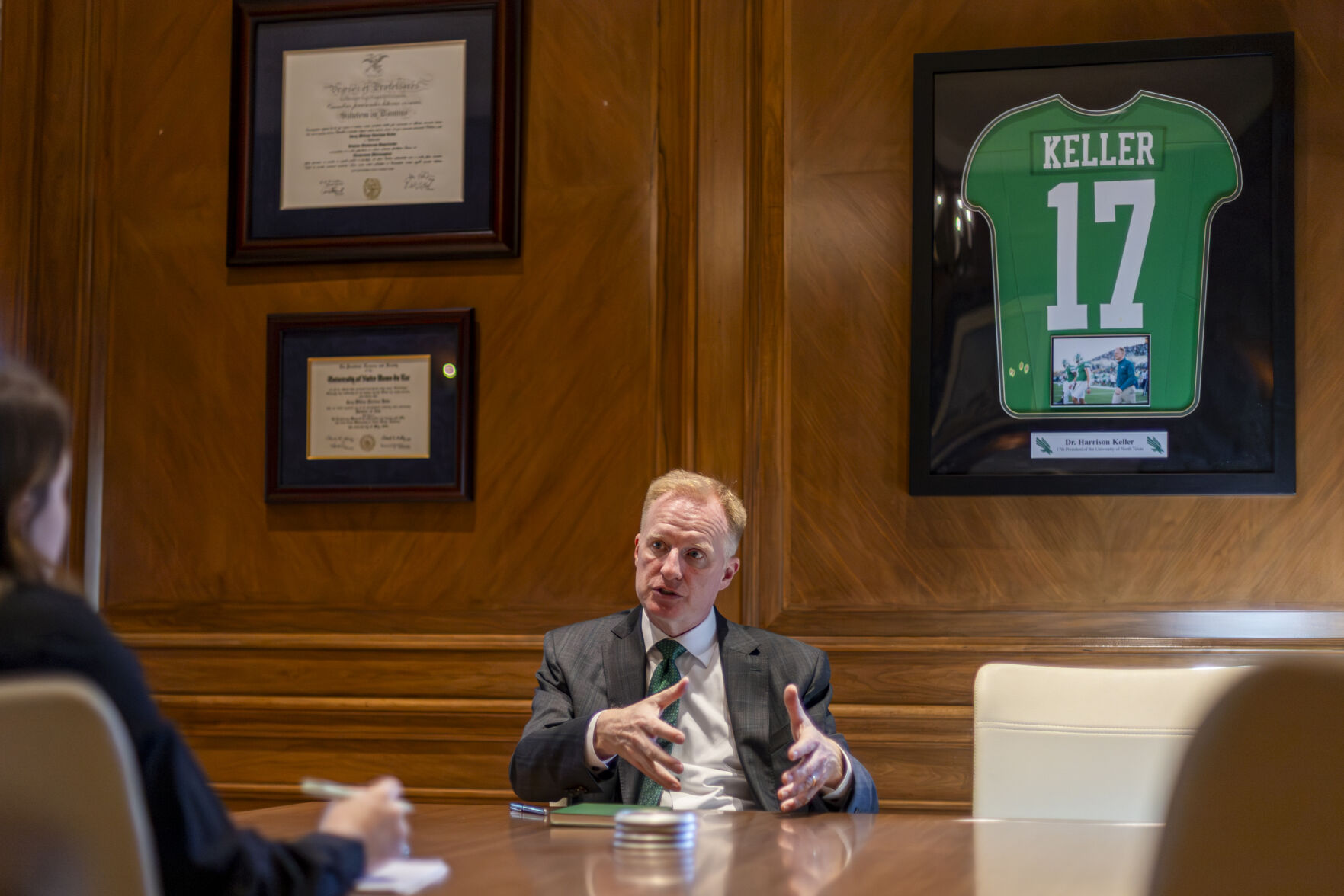 President gives State of the University address | News | ntdaily.com