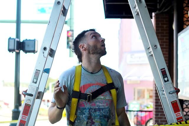 For the love of art: Long-time muralist keeps Denton colorful | Arts ...