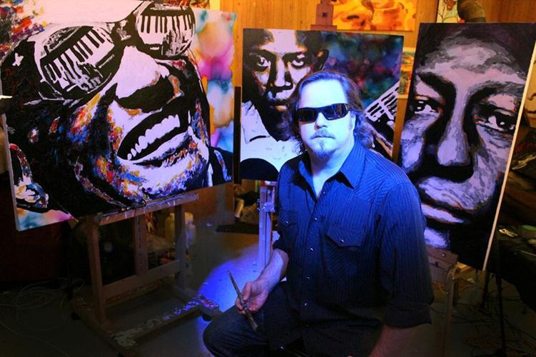 Blind artist’s painting soars to new heights | Arts & Life | ntdaily.com