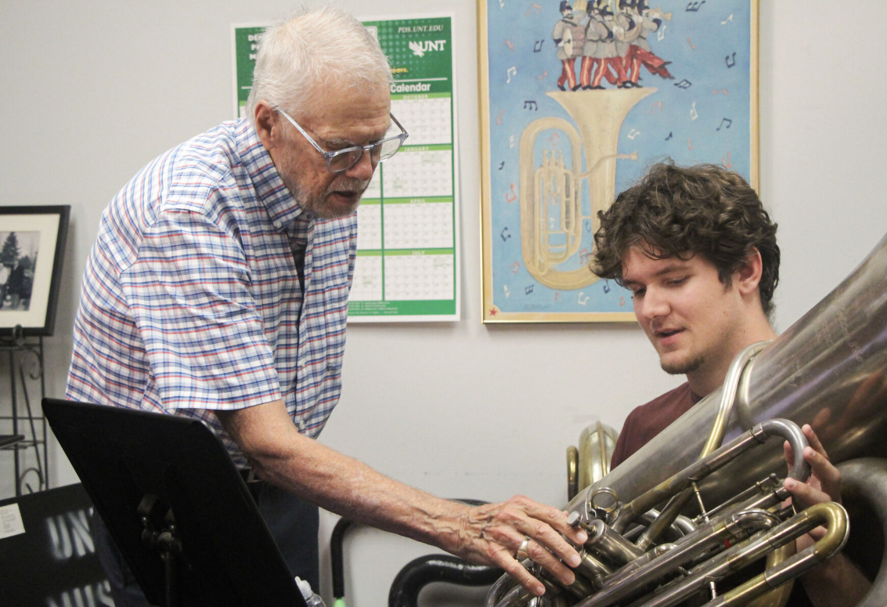 Regents professor of tuba Donald Little to retire after 50 years | News ...