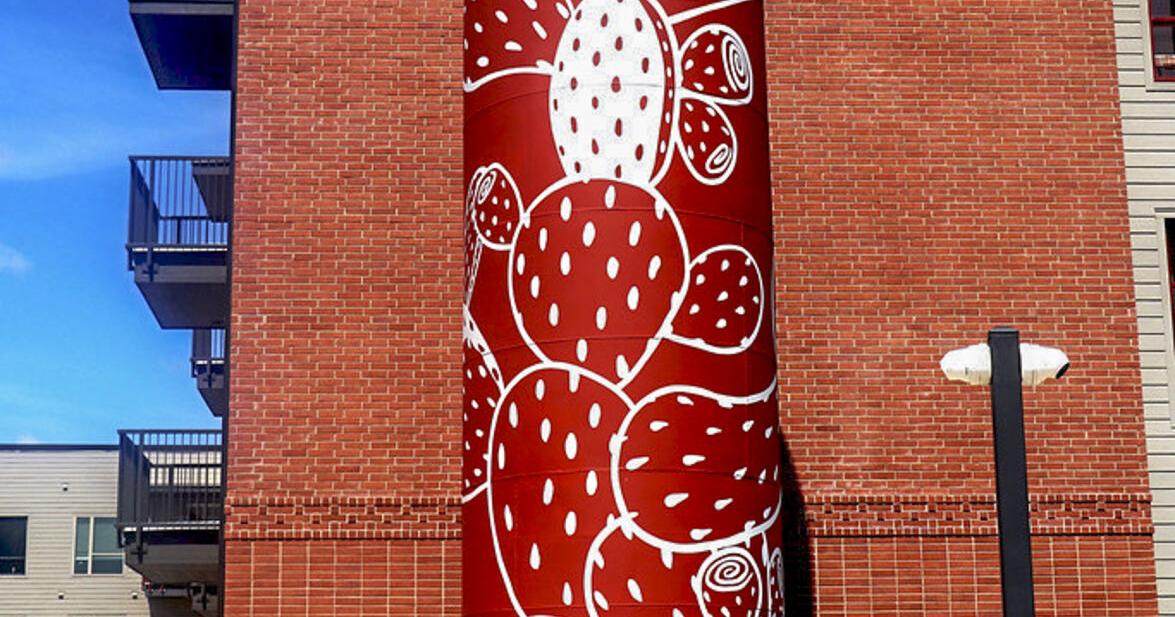 Artist Kayla Newnam brings 4 new silo murals to Denton | Arts & Life ...